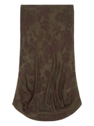 MM6 Maison Margiela jacquard midi skirt - Brown price in Kuwait ...
