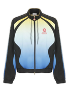 Casablanca logo-appliqud mesh jacket - Black price in Kuwait | Compare ...